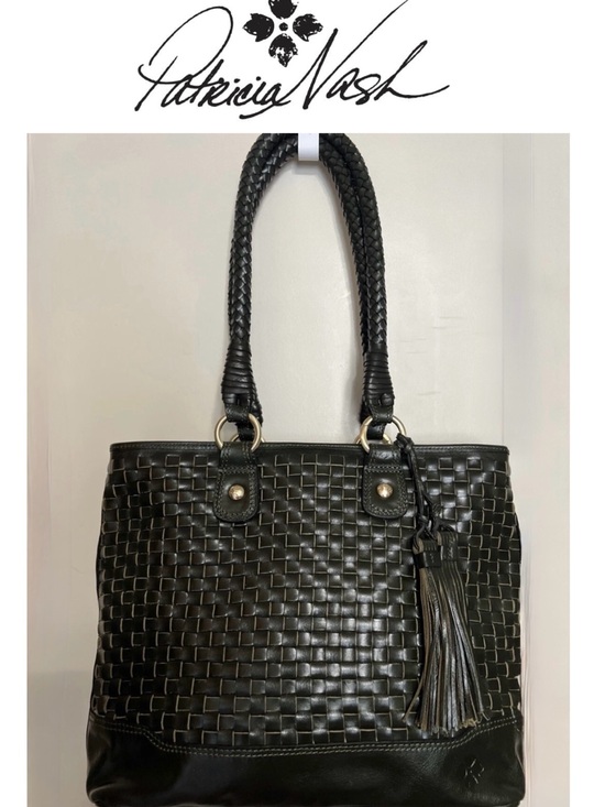 Patricia Nash | Bags | Patricia Nash Lesina Discovery Tote Dark Olive ...